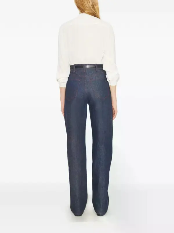 Tory Burch Georgette Bow Blouse - Neutrals