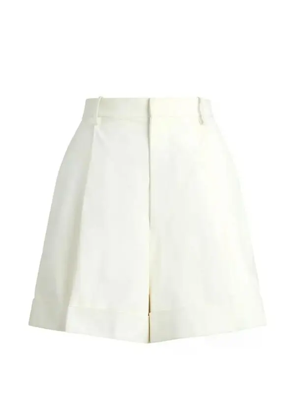 Ralph Lauren Lambskin Shorts - Neutrals