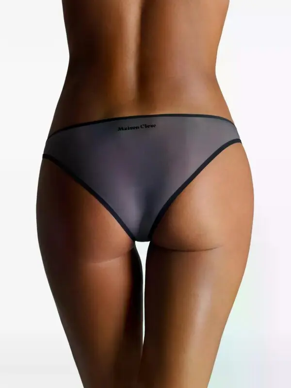 MAISON CLOSE La Parisienne Briefs - Grey