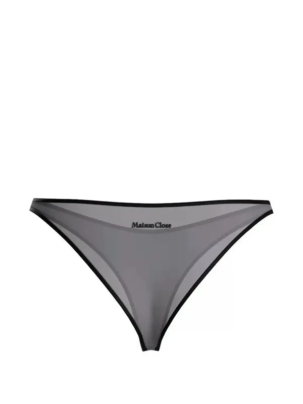 MAISON CLOSE La Parisienne Briefs - Grey