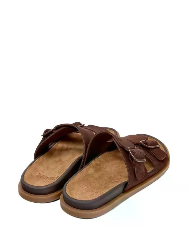 Camper Lluc Buckle Sandals - Brown