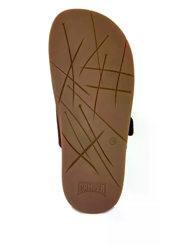 Camper Lluc Buckle Sandals - Brown