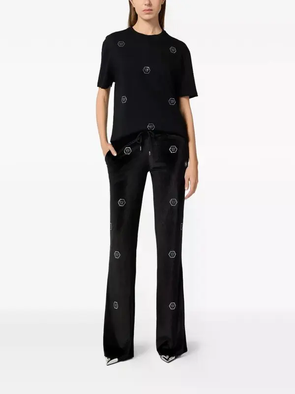Philipp Plein Crystal Monogram T-shirt