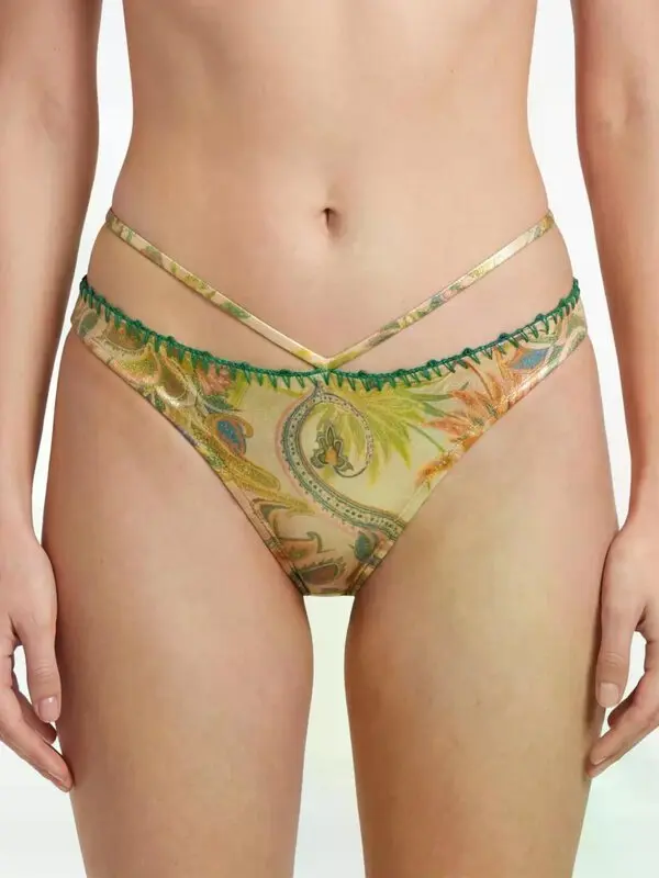 DEL MAAR Paisley Bikini Bottom