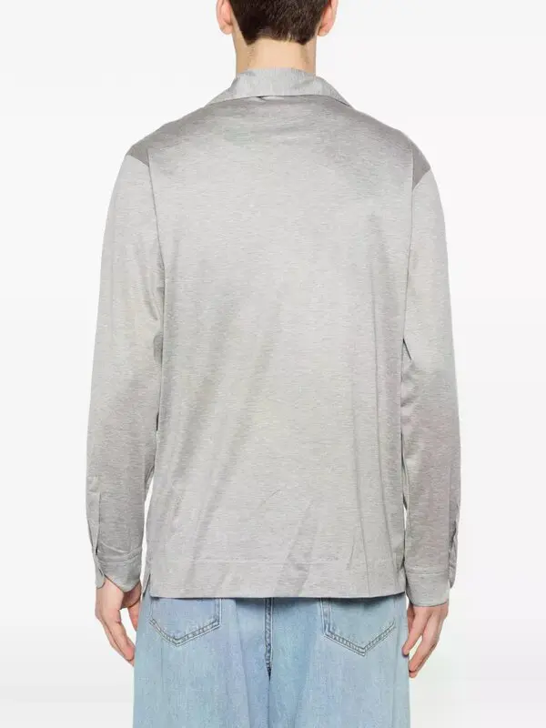 LARDINI Buttoned Long-sleeve Shirt