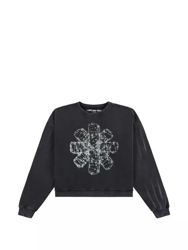 LOSTSHDWS Benz Graphic Sweatshirt