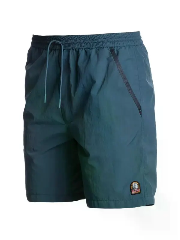 PARAJUMPERS Logo-patch Swim Shorts