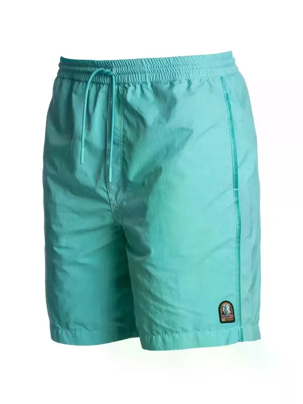 PARAJUMPERS Logo-patch Swim Shorts