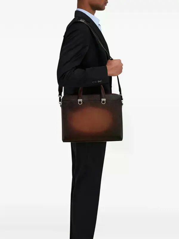 FERRAGAMO Gancini Briefcase