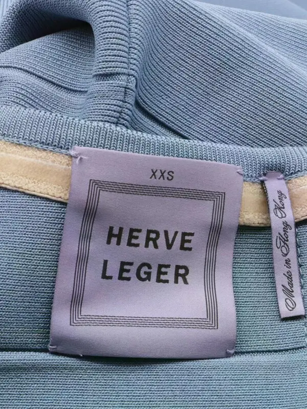 Herve Leger Strapless Mini Dress