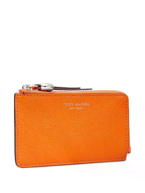 Tory Burch Romy Zip Card Case - Orange