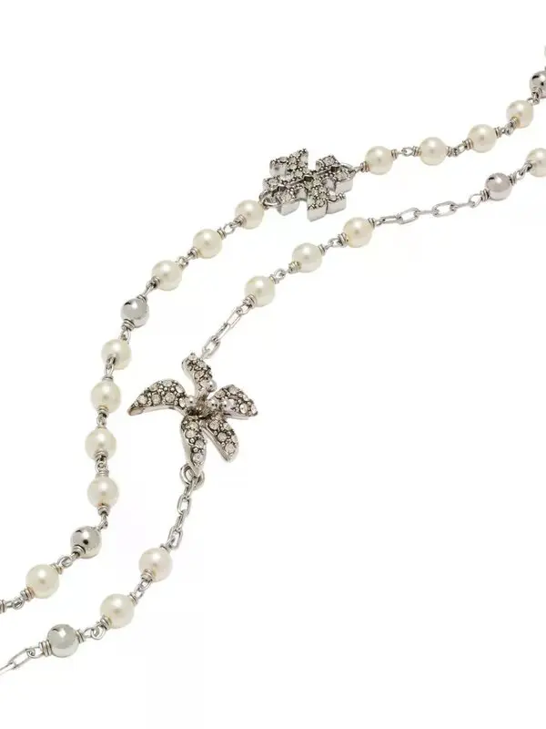 Tory Burch Moondance Multi Strand Pearl Bracelet