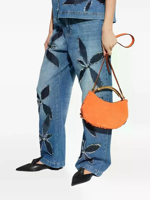 Moschino Handle Me Tote Bag - Orange