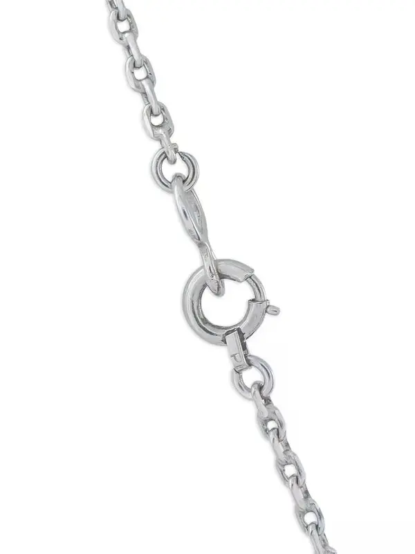 LB EXCLUSIVE Platinum Diamond And Ruby Pendant Necklace