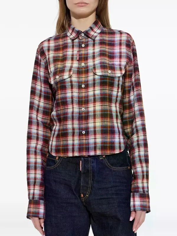 Dsquared2 Check Pocket Shirt