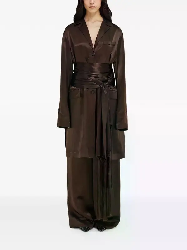 FERRAGAMO Satin Trousers