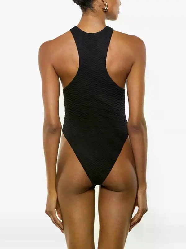 LANEUS Sleeveless Halterneck Body