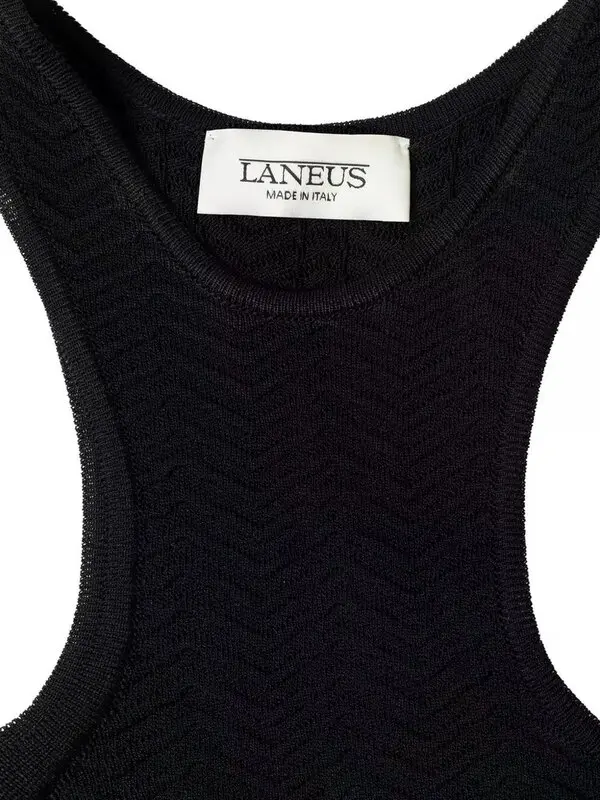 LANEUS Sleeveless Halterneck Body