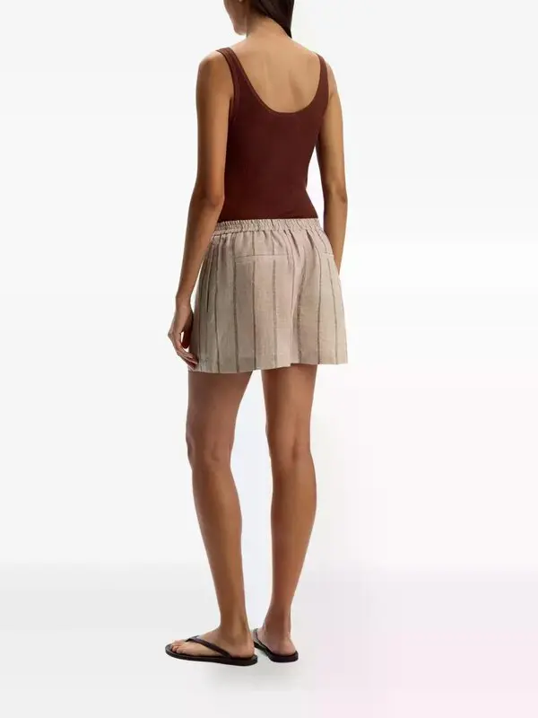 12 STOREEZ Striped Elasticated Waistband Shorts