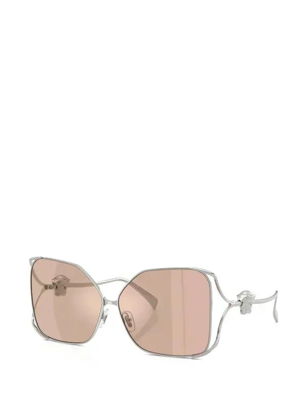Versace Geometric Logo Sunglasses