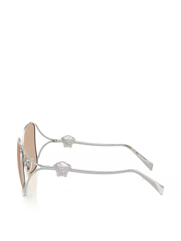 Versace Geometric Logo Sunglasses