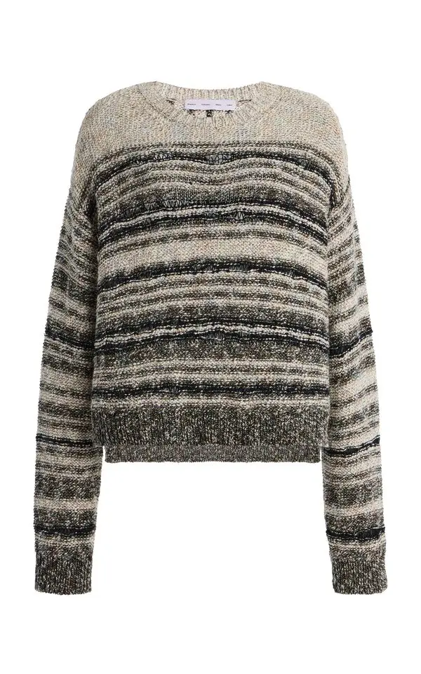 Proenza Schouler White Label Ivara Striped Knit Sweater - Stripe