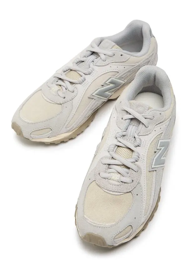 NEW BALANCE 204l Panelled Suede Lace-up Sneakers