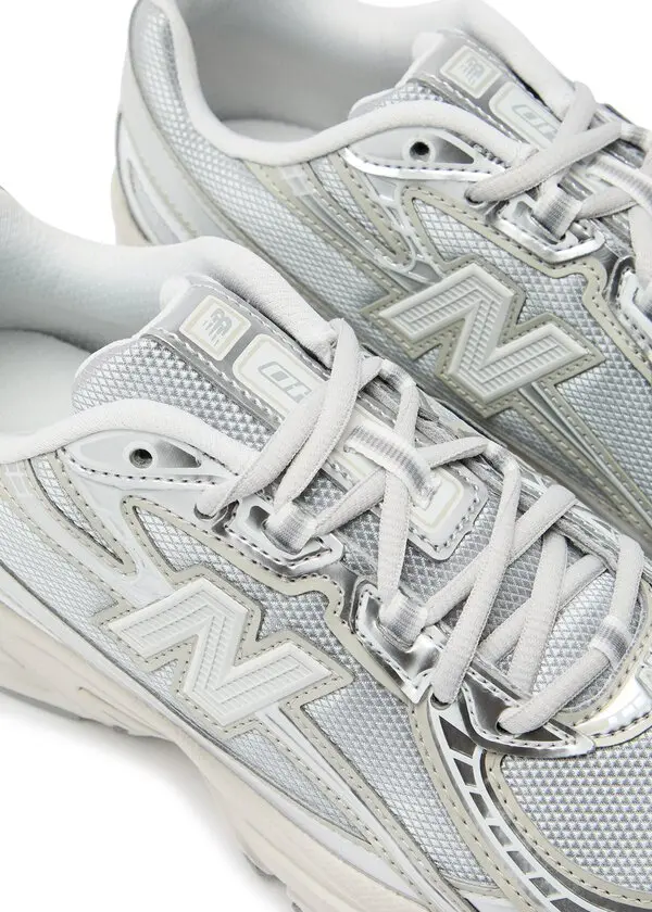 NEW BALANCE 740 Panelled Metallic Mesh Sneakers