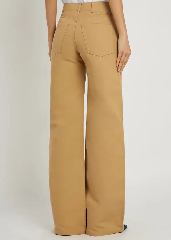 ARMARIUM Luke Wide-leg Cotton Trousers