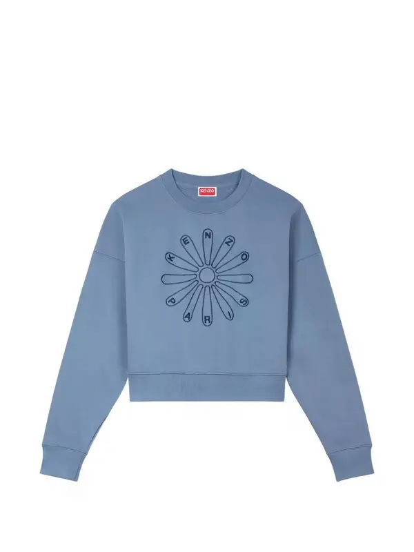 Kenzo Floral Print Crewneck Sweater
