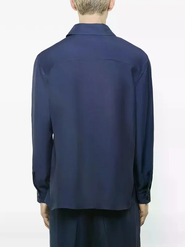 LANEUS Chest-pocket Overshirt