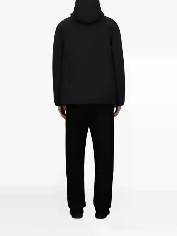 Herno Hooded Zip-up Jacket With Flap Pockets