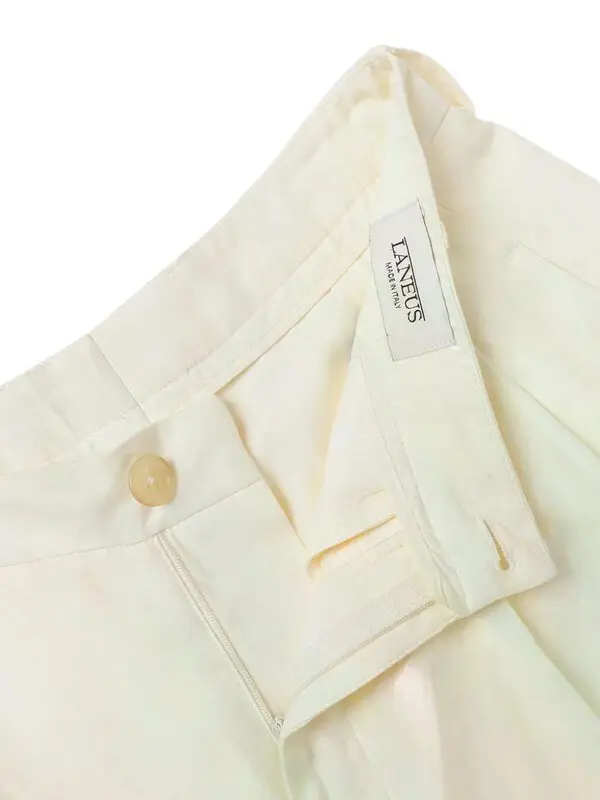 LANEUS Pleated Trousers