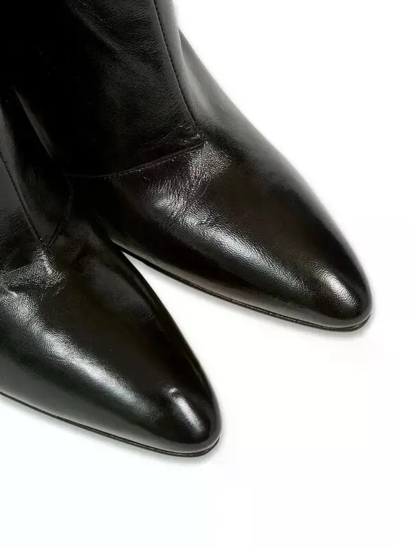 MAISON MARGIELA Heel-less Pointed Toe Wedge Boots