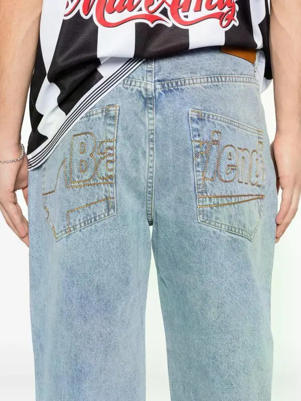 BADFRIEND Light Wash Denim Jeans
