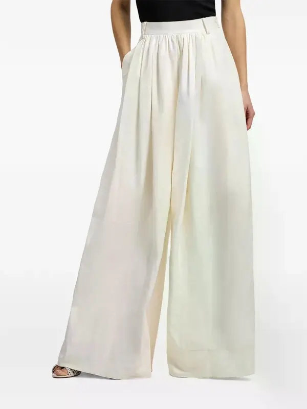 Ralph Lauren Pleated Wide-leg Trousers