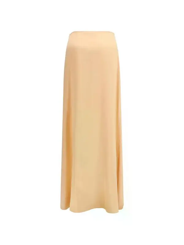 KRISTINA TI Straight Maxi Skirt - Neutrals