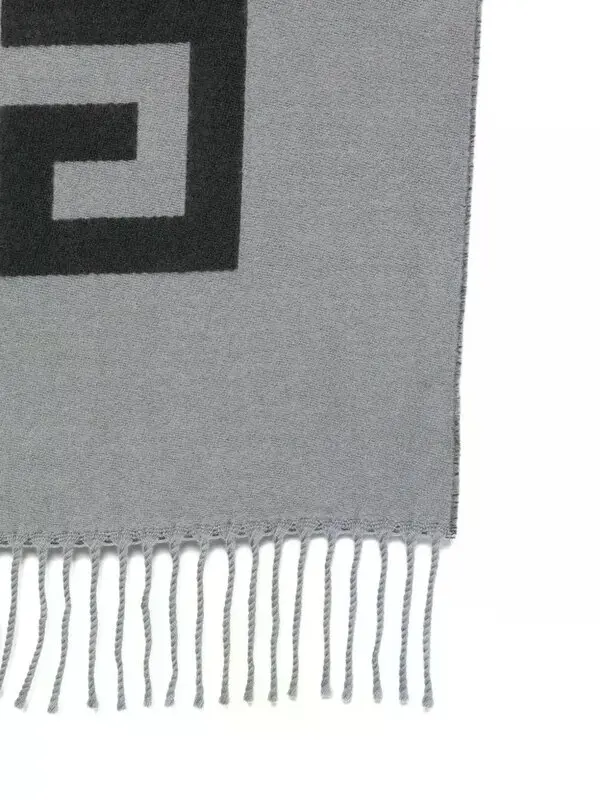 Givenchy Logo-print Scarf - Grey