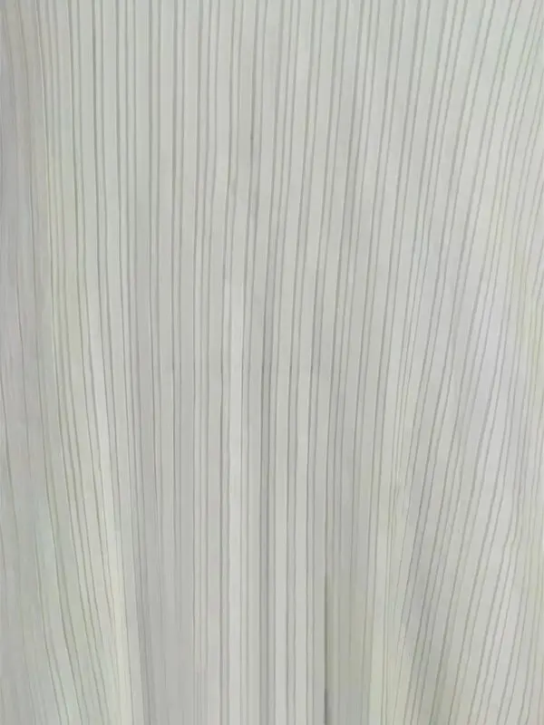 GONGDID DESIGN Pleated Halterneck Mini Dress