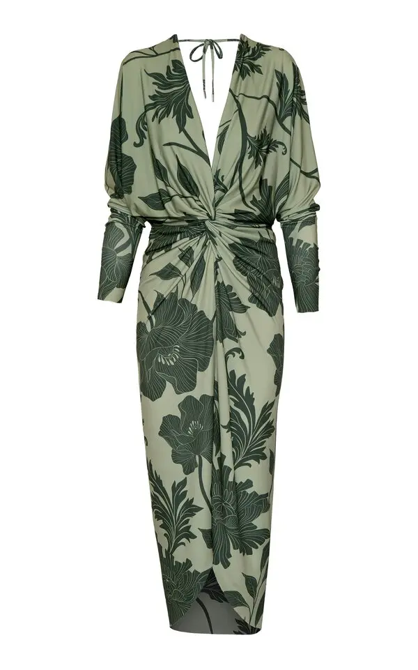 ANDRES OTALORA Nuestro Presente Midi Dress - Print