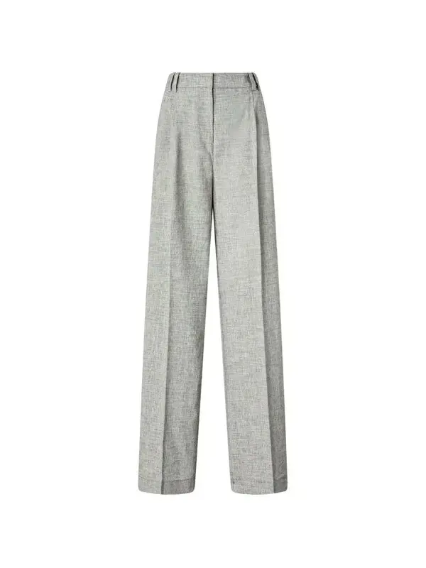 Pinko Wide-leg Trousers - Grey