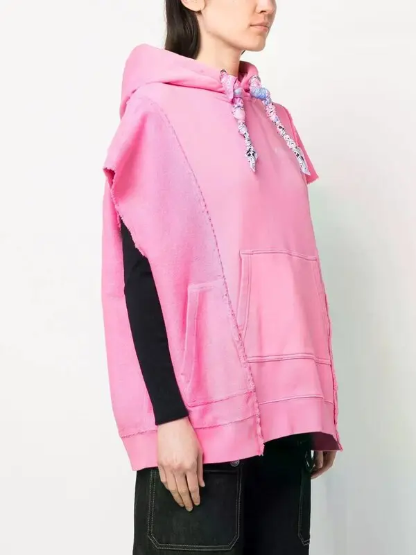 Khrisjoy Sleeveless Cotton Hoodie