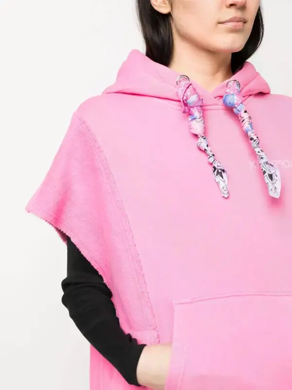 Khrisjoy Sleeveless Cotton Hoodie