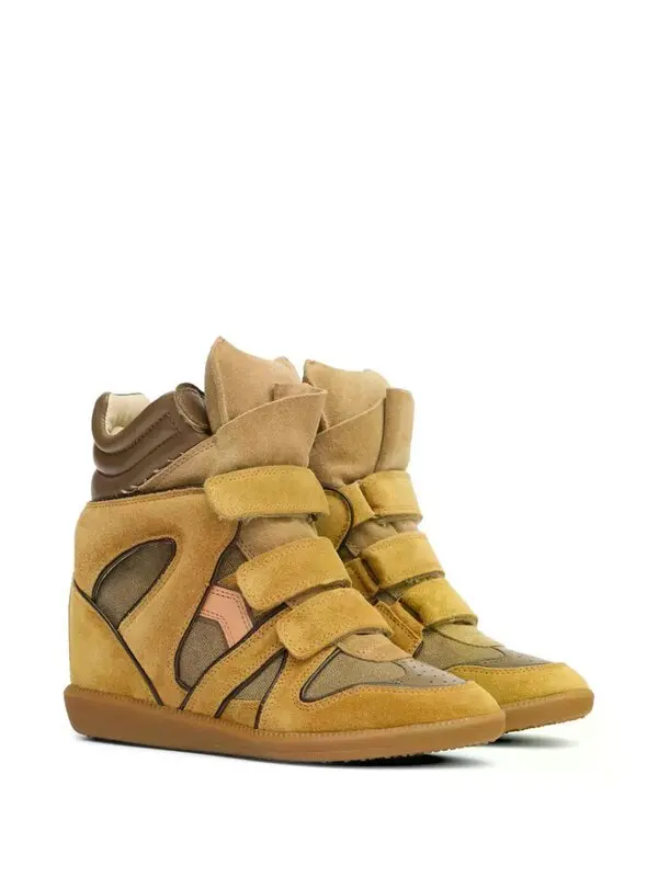 Isabel Marant Étoile Bekett Suede Sneakers - Neutrals
