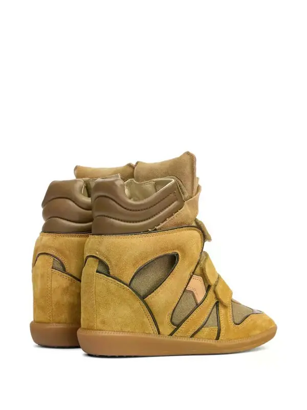 Isabel Marant Étoile Bekett Suede Sneakers - Neutrals
