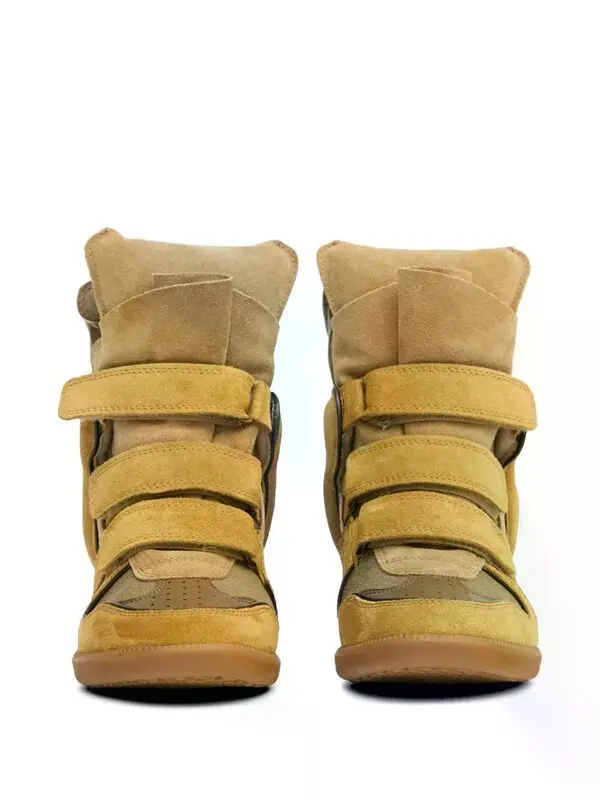 Isabel Marant Étoile Bekett Suede Sneakers - Neutrals