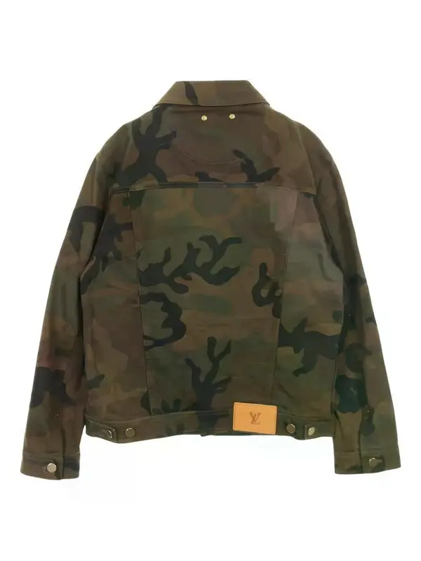LOUIS VUITTON Supreme Camouflage Effect Jacket