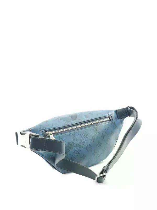 LOUIS VUITTON Monogram Aqua Garden Belt Bag - Blue