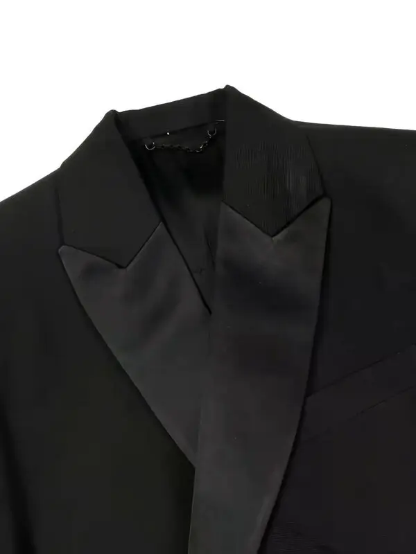 LOUIS VUITTON Peaked Lapel Double-breasted Coat