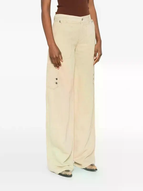 Ermanno Scervino High-waisted Button Jeans